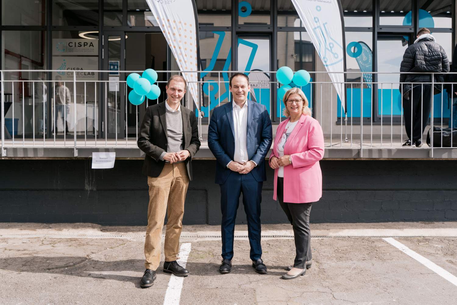 Feierliche Eröffnung des CISPA Cysec Lab in St. Ingbert - Wir sind St ...